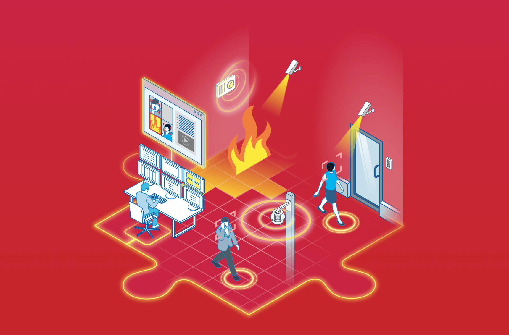 RACS 5 Access Control System Integration with EVOS CCTV - Roger